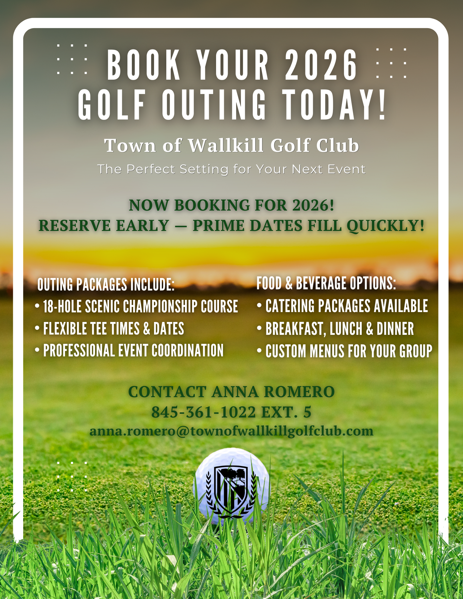 Town of Wallkill Golf Club | Golf Courses Middletown New York